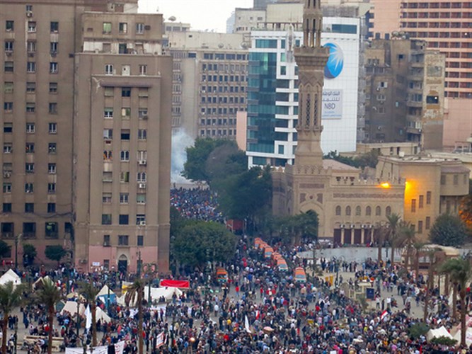 Those Who Have Tahrir Square Have the Revolution: Egyptians Between Squares