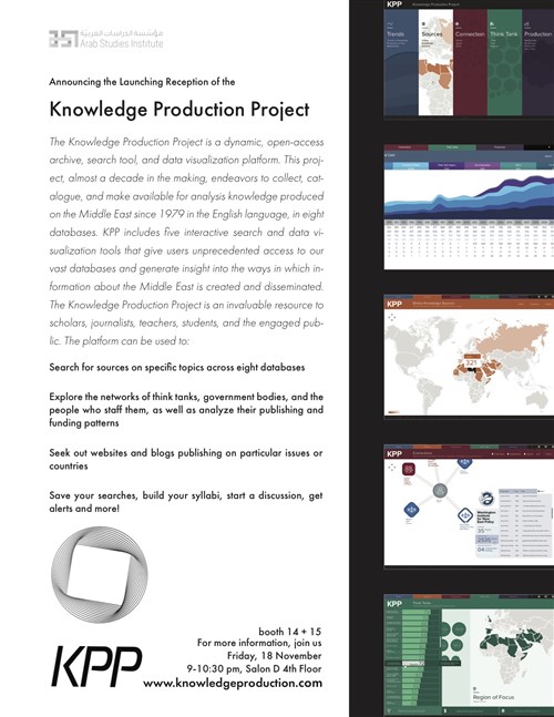 Knowledge Production Project Launch in Beirut at AUB