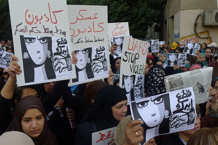 Photos of Women's March Against Military Rule