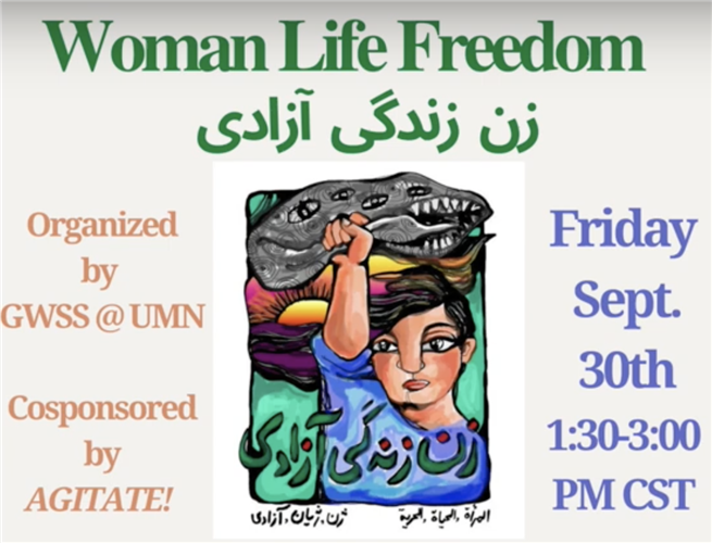 Woman, Life, Freedom: A Panel on the Protests in Iran (Video)