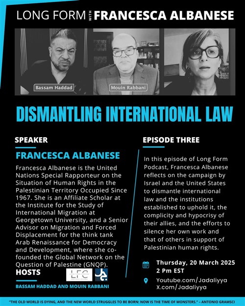 Long Form Podcast: Episode 3 — Dismantling International Law Featuring ...