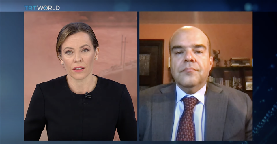 Jadaliyya Co-Editor Mouin Rabbani talks to TRT World about why the US ...