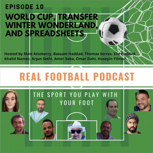 Real Football Podcast Episode 10: World Cup, Transfer Winter Wonderland ...