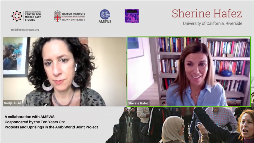 Sherine Hafez on Women of the Midan (Video)
