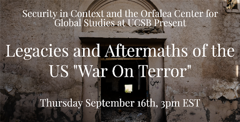 LIVE EVENT - Security in Context: Legacies and Aftermaths of the US ...