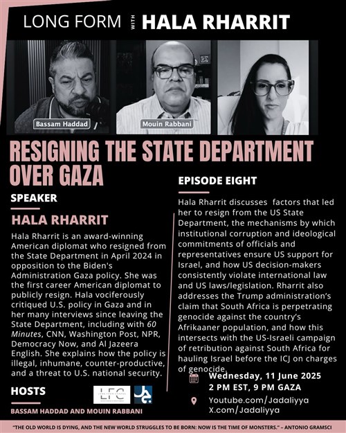 Long Form Podcast Episode 8: Resigning the State Department Over Gaza ...